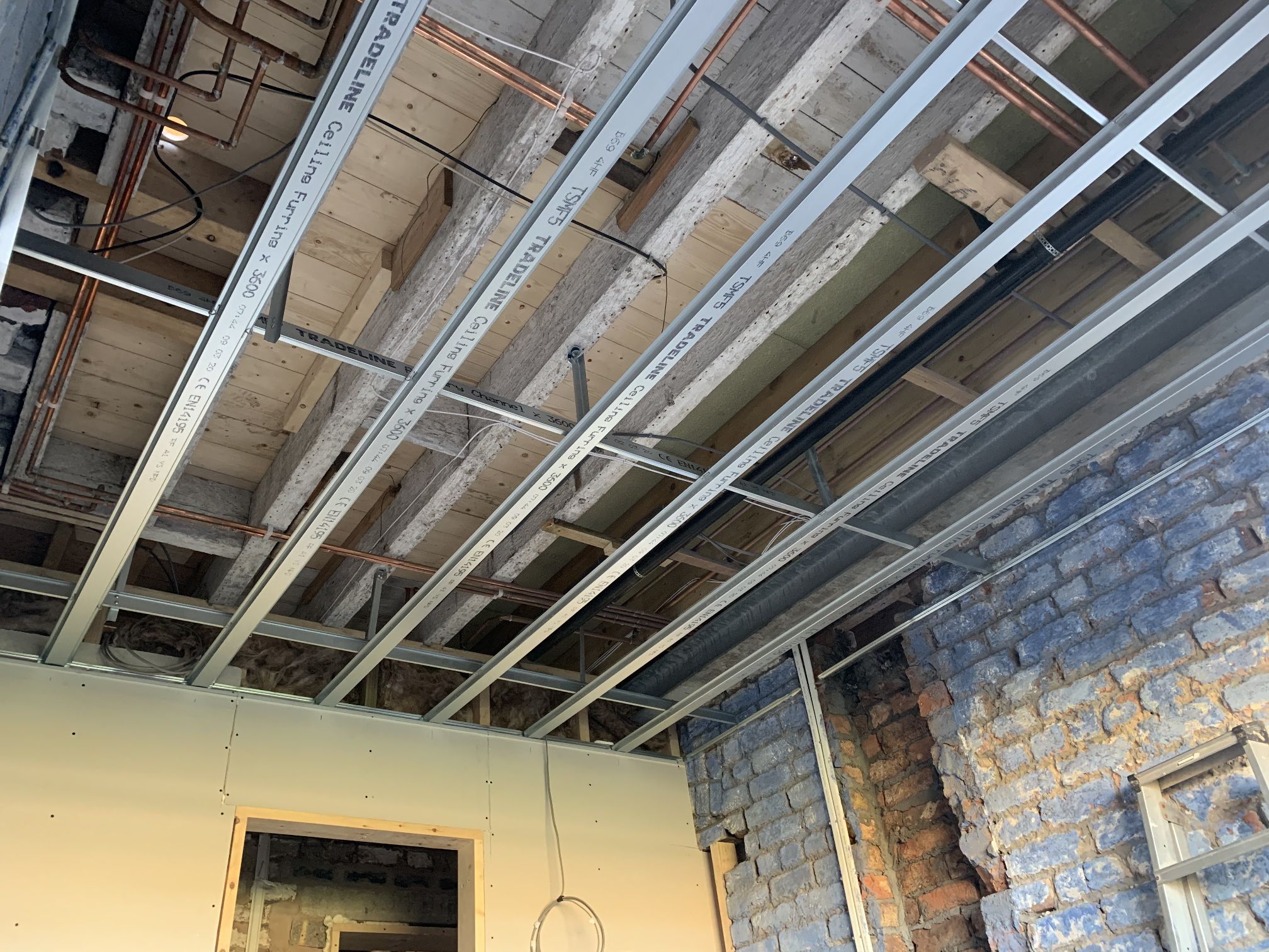Metal Frame Ceiling (Blundellsands) - Roofing - DGR Building ...