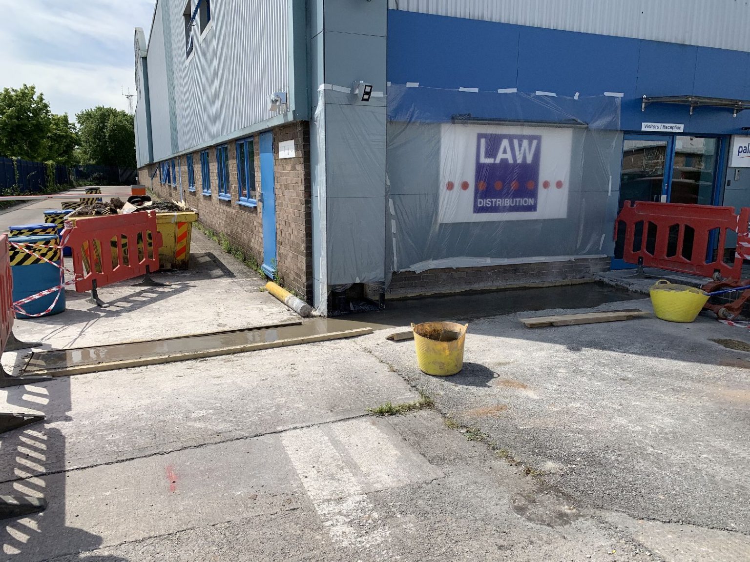 Laws Distribution, Haydock - Planned Works May 2020 - DGR Building ...