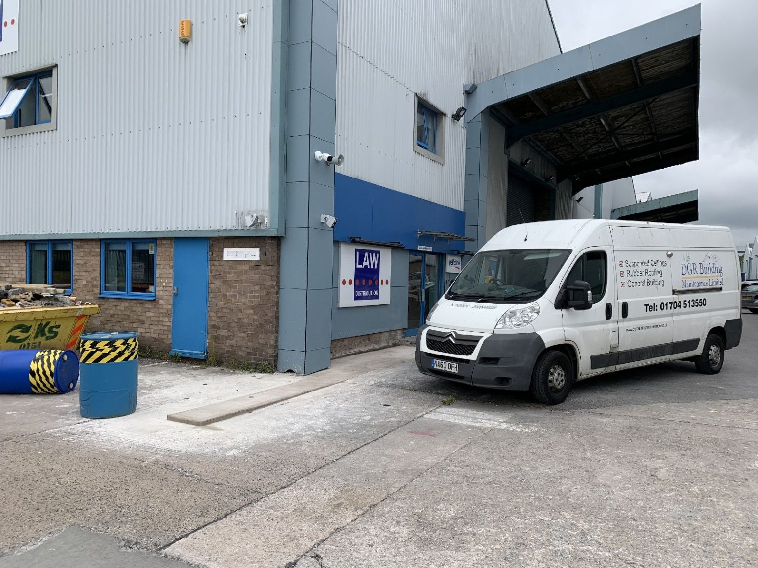 Laws Distribution, Haydock - Planned Works May 2020 - DGR Building ...